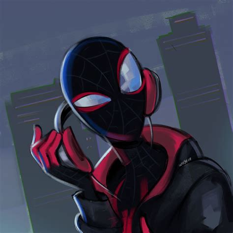 Miles Fanart Ingrid Woge Cruz Spider Man Into The Spider Verse