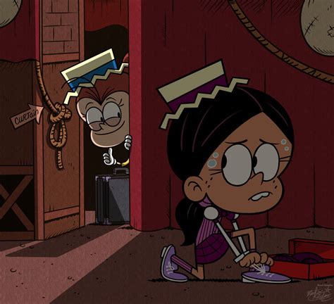 Mm Loud House Style Backstage Luan Ronnie By Mast3r Rainb0w On