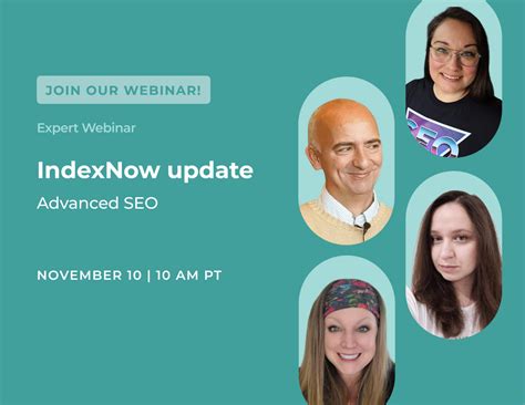 Webinar IndexNow Update Talking With Bing