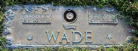 Geneva Handley Wade 1915 1990 Find A Grave Memorial