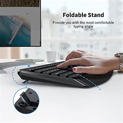 TechGround Ergonomic Wireless Keyboard A Comfortable Typing Experience Electronikz