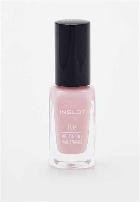 Лак для ногтей Inglot дышащий, полупрозрачный, цвет: розовый ...