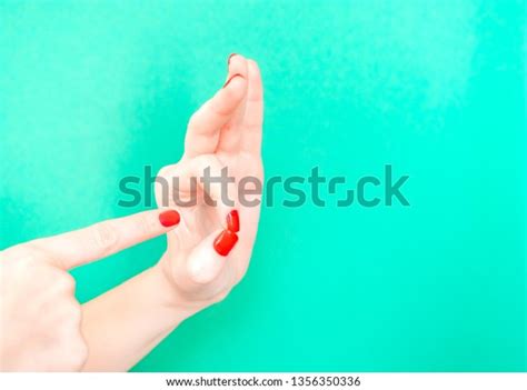 Sex Hand Sign Womens Hands Making Stock Photo Shutterstock