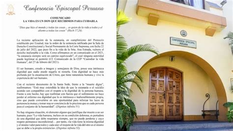 Iglesia Católica En Perú Se Opone A La Eutanasia Luego Del Caso De Ana