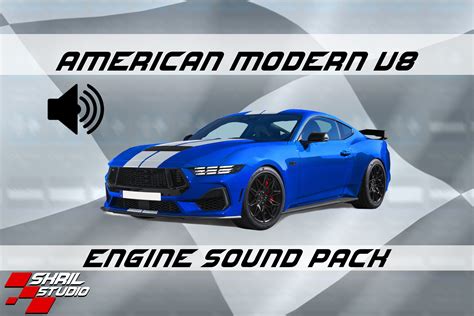 American Modern V8 Engine Sound Transportation Sound Fx Unity Asset