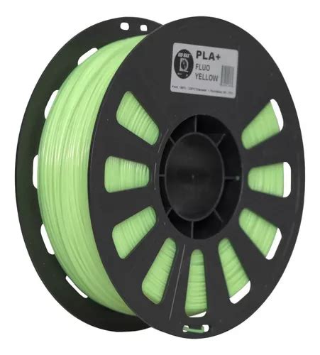 Filamento 3d Pla Iiidmax De 1 75mm X 1kg Color Amarillo Flúo Fluo Yellow Mercadolibre