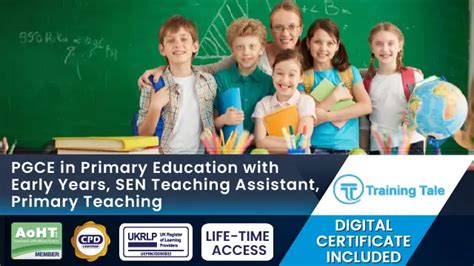 Online Pgce In Primary Education With Early Years Sen Teaching