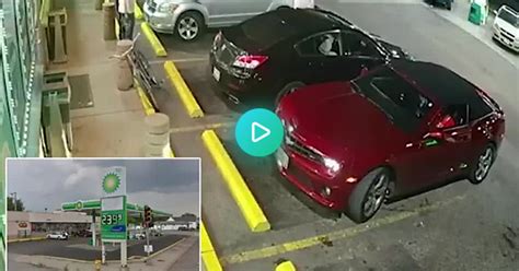 Dramatic Video Shows Shoppers Fleeing And Diving For Cover As A