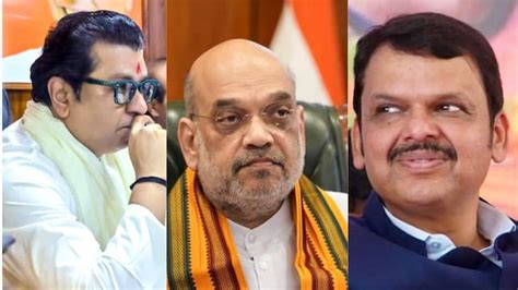 Amit Shah And Raj Thackeray Meeting In Delhi Bjp And Mns May Alliance