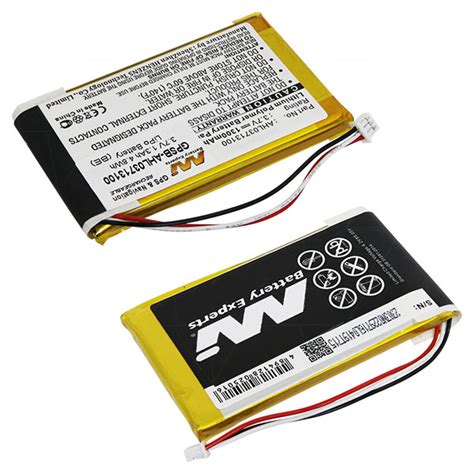 MI Battery Experts GPSB AHL03713100 GPS Battery Suitable For TomTom Go 920 XL 330 XL 340