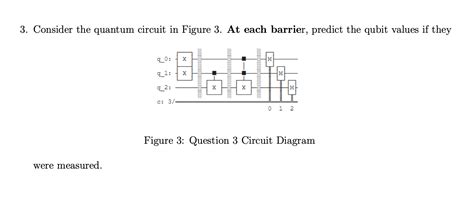 Solved 1 Consider The Quantum Circuit In Figure 1 At Each