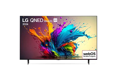 Smart Tv 4k Lg Qned Miniled Qned90 De 75 Polegadas 2024 75qned90tsa Lg Br