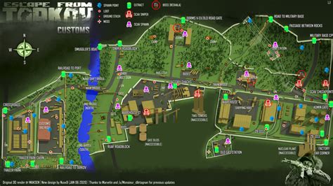 Escape From Tarkov Shoreline Map Guide 2022