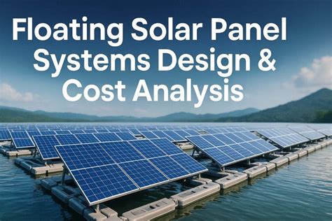 Floating Solar Panel Systems Design And Cost Analysis Electrical Engineering Hub
