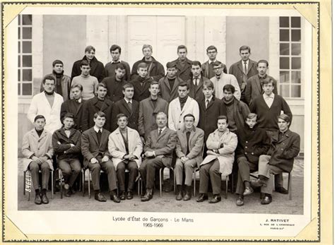 Photo De Classe 1 Mm De 1965 Lycée Montesquieu Copains Davant