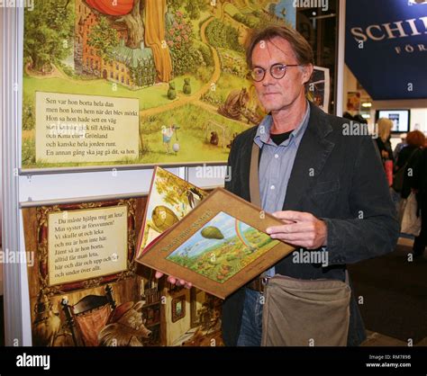 Sven Nordqvist Swedish writer and illustrator of childrens books Stock ...