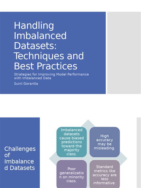 Imbalanced Dataset Techniques Pdf Applied Mathematics Statistics