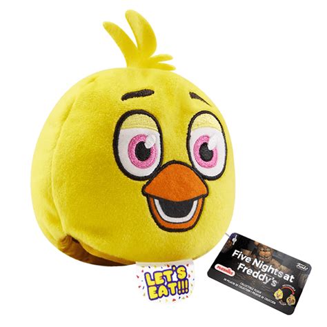 Фигурка Чика плюш 10 см Chica Plush Reversible Heads 4 Inch — Funko Pop