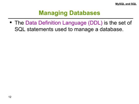 Mysqlppt Databases Computer Software And Applications