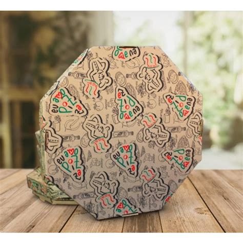 Embalagem Para Pizza Oitavada 35cm c 25 Unidades SÃO JOSÉ Shopee
