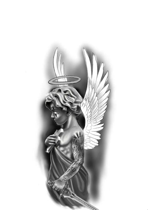Pin Em Tatuagens Tatuagem De Anjo Tatuagem De Anjo Da Guarda