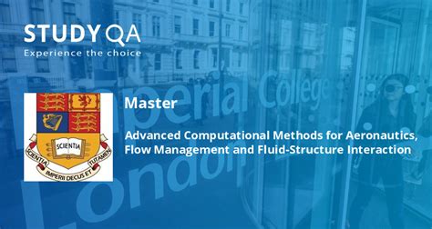 StudyQA Master Advanced Computational Methods For Aeronautics Flow