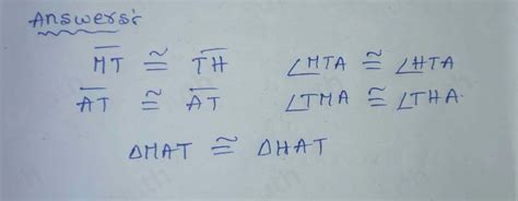 Solved Learning Task 22 Prove That Delta Mat ≌ Delta Aat By