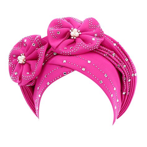 Clearance Yajing Hats For Men Fashion Women Beading Braid Hat Muslim