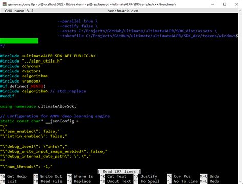 raspberry qemu arm emulator benchmark application error · issue 35
