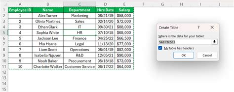 How To Draw Table In Excel MyExcelOnline
