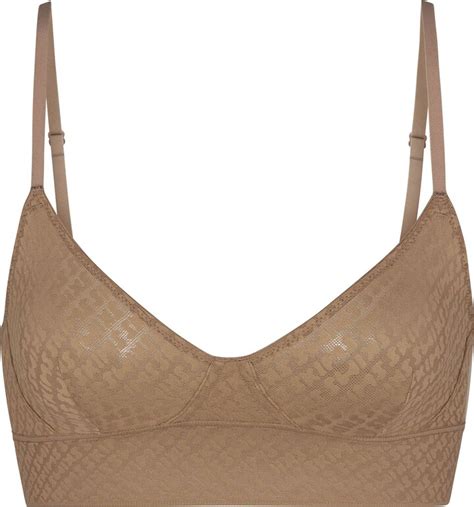 Logo Mesh Triangle Bralette Desert Shopstyle Bras