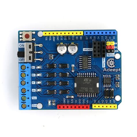 Adeept L P Motor Drive Shield For Arduino Uno R