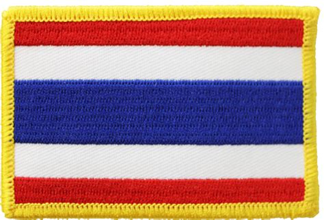 Buy Thailand Rectangular Patch Flagline Buy Thailand Rectangular Patch Flagline