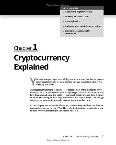 Cryptocurrency Mining For Dummies 2nd Edition FAHASA