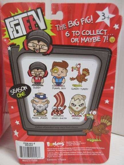Collectible Fgteev Giant Tv Mystery Box With Figures Large Figures