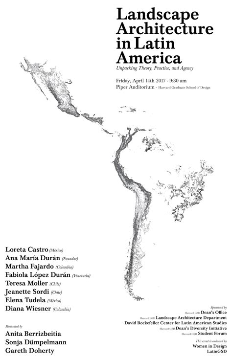 Landscape Architecture In Latin America Unpacking Theory Practice