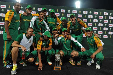 Team South Africa In The 2015 Icc Cricket World Cup