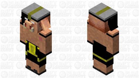 Piglin Bruiser Minecraft Mob Skin