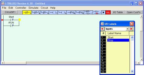 Ladder Logic Tutorial Step