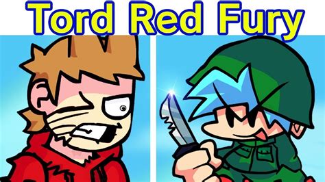 Friday Night Funkin VS Tord Red Fury FULL WEEK BETA Cutscenes FNF