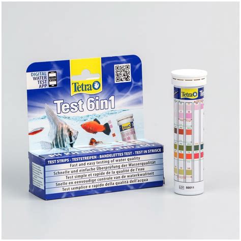 Tetra Test 6в1 тесты для аквариумной воды, 10 шт., набор — купить в ...