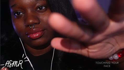 [ASMR] TOUCHING YOUR FACE UNTIL YOU FALL ASLEEP - YouTube
