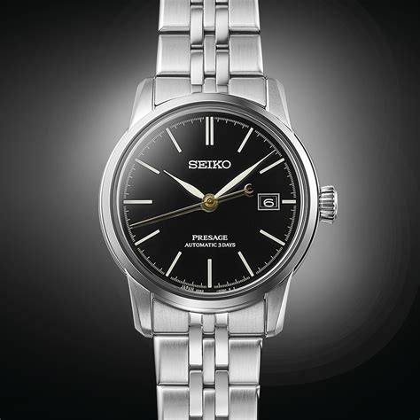 Deep Black Urushi Lacquer Presage Craftsmanship Series Seiko