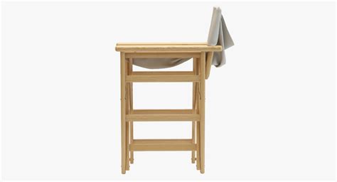 영화 감독 의자 마감 3d 모델 14 Max Fbx Obj Free3d