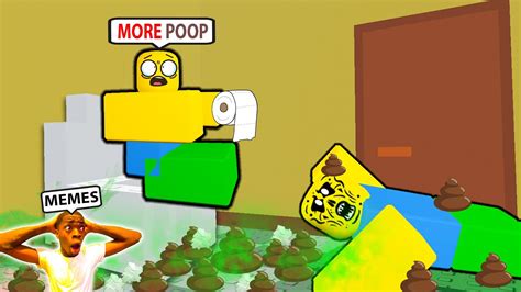 Roblox Need More Poop Funny Moments All Endings Memes Bacon Strong