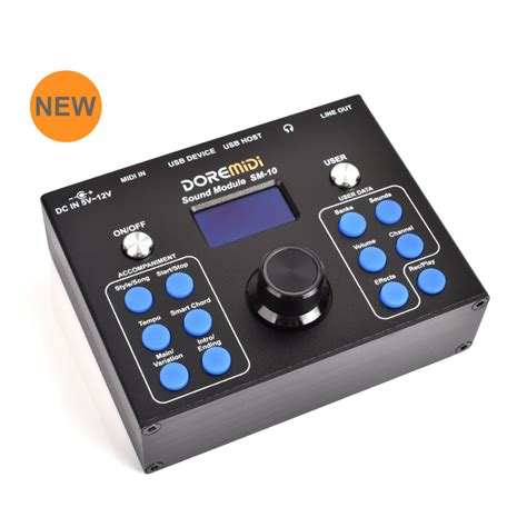 Doremidi Midi Sound Module And Auto Accompaniment Sm 10