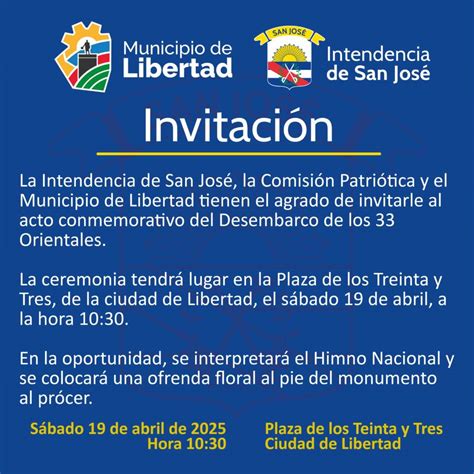 Histórico Este sábado en Libertad se celebrará el bicentenario del