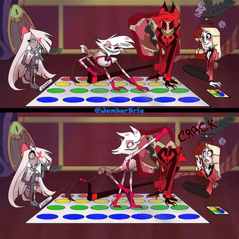 Angel Dust Hazbin Hotel Official Art