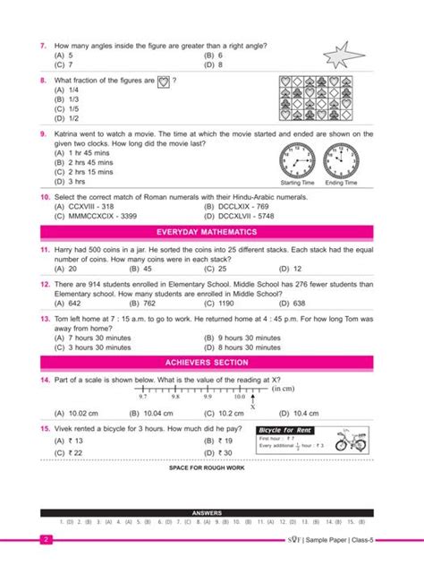 Free 5th Grade Math Olympiad Worksheet Download Free 5th Grade Math
