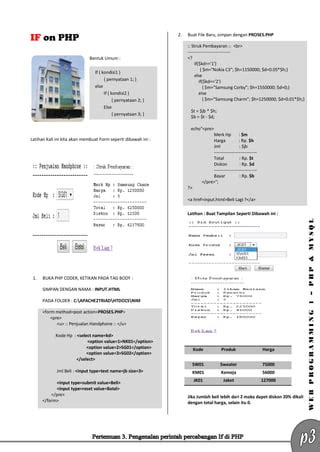 Modul Web Programming 1 PDF Modul Web Programming 1 PDF